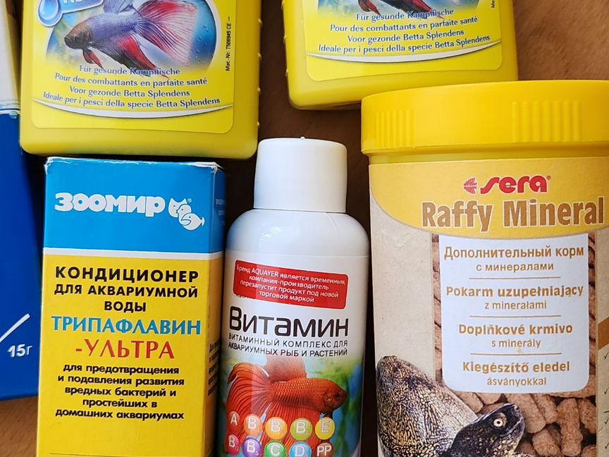 Добавки для рыб