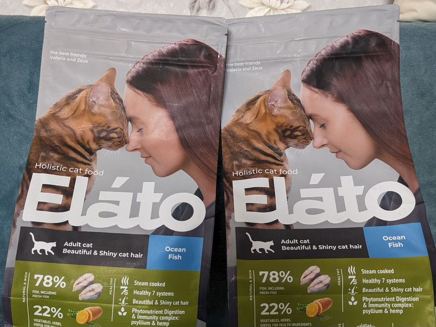 Elato корм для кошек 1,5кг