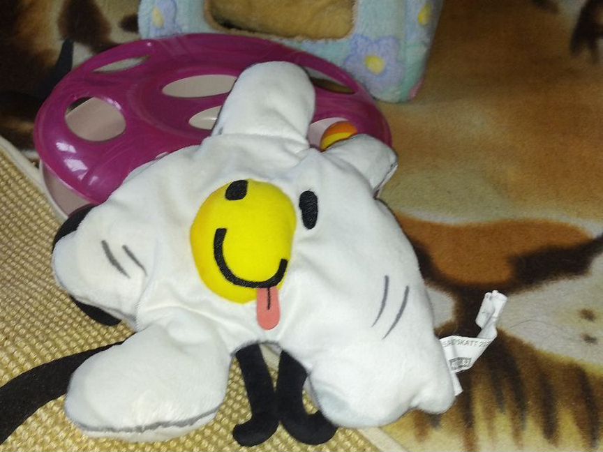 Домик и игрушки для котёнка