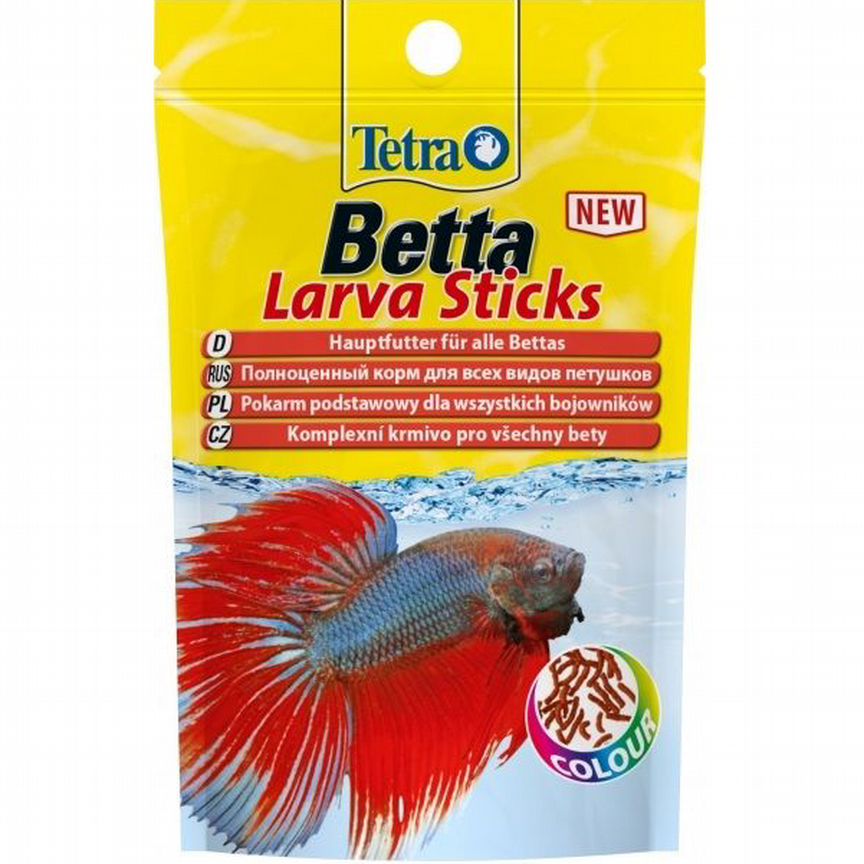 Tetra Betta Larva Sticks палочки для Петушков саше 5г