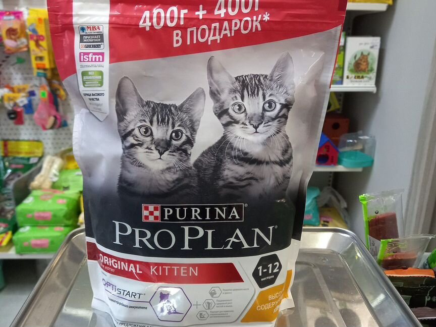 Pro Plan Original д/котят с курицей 800 гр
