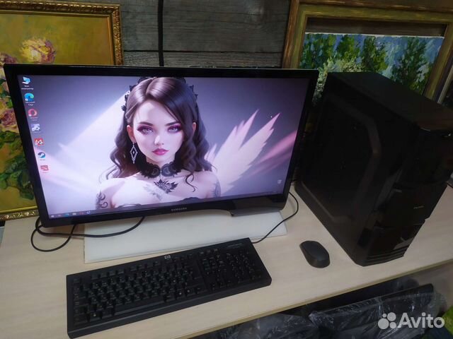 Игровой Компьютер С Большим Монитором купить в Твери | Электроника | Авито