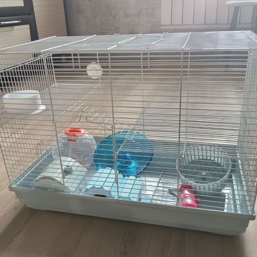 Клетка для грызунов, все включено