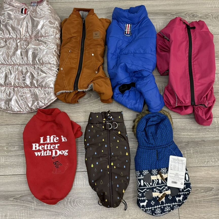 Одежда для маленьких собак пакетом