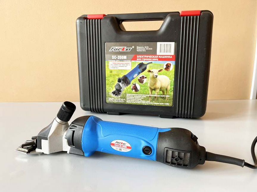 Машинка для стрижки овец forza SC-350 M кейс Новая