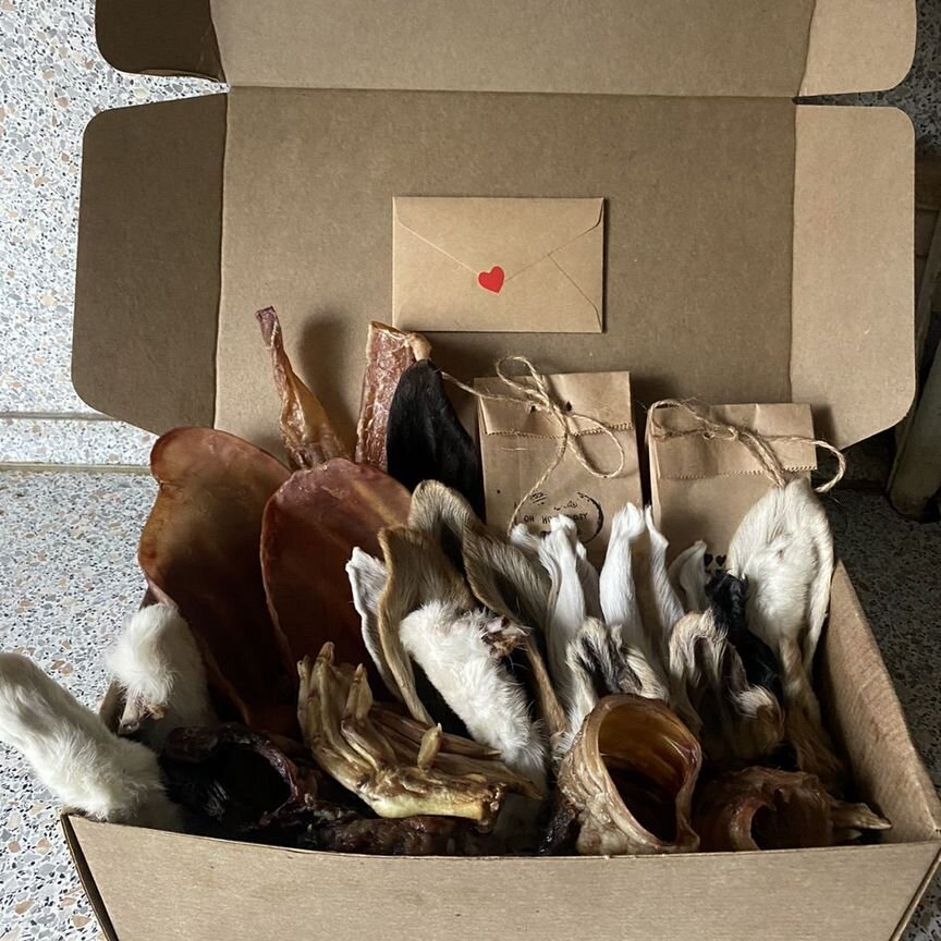 Сушеные лакомства для собак