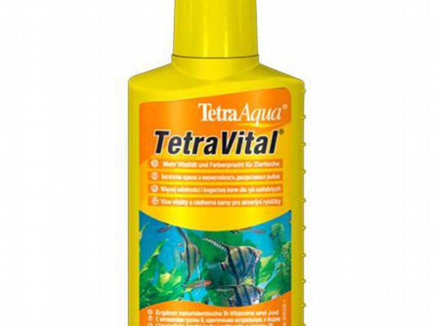 Tetra Vital 100мл - Средство устанавливает биологи