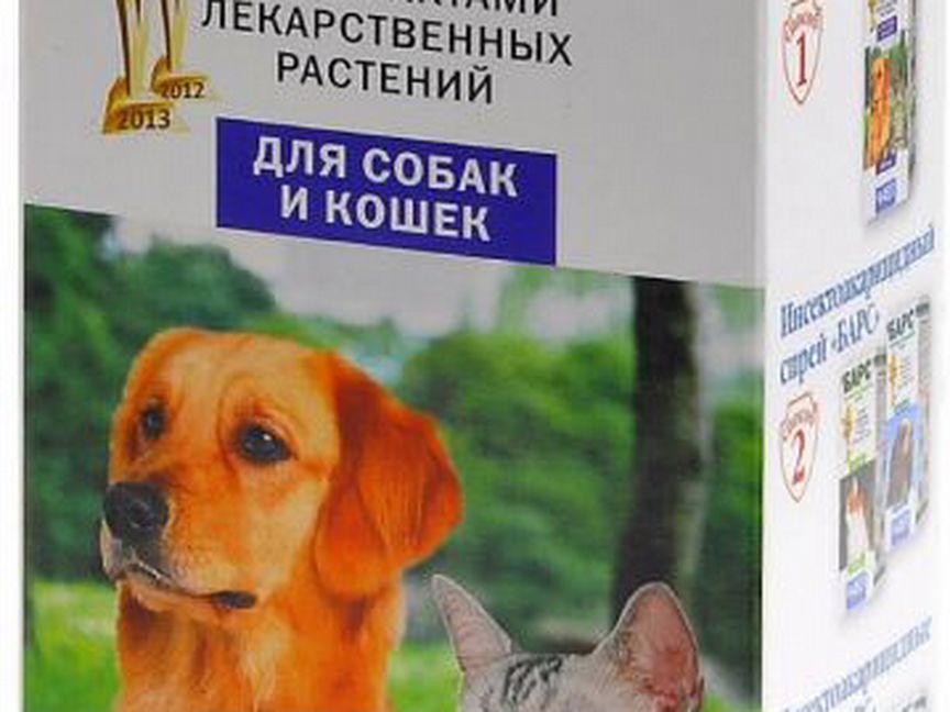 Шампунь авз Барс п/блох д/животных 250 мл