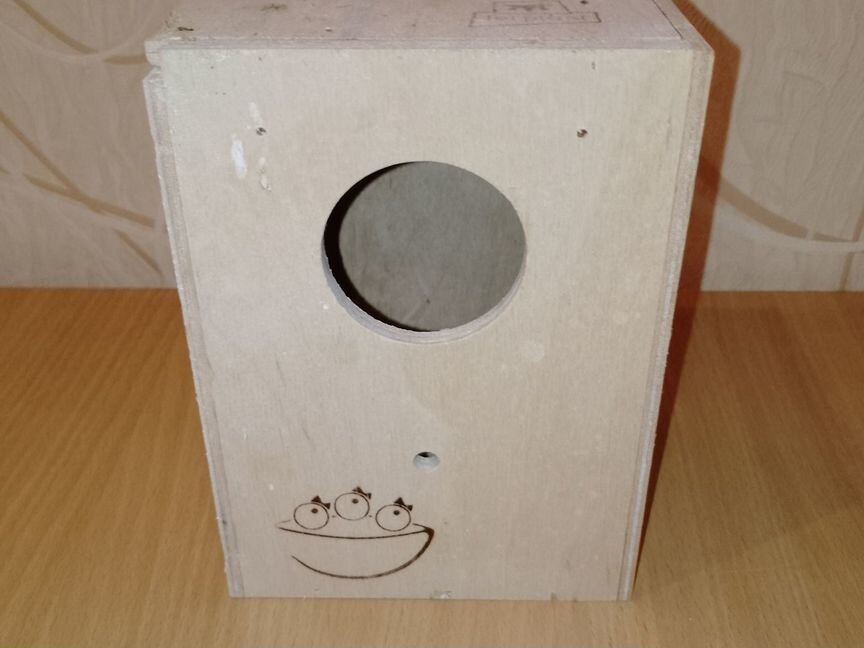 Гнездовой домик для попугаев и птиц