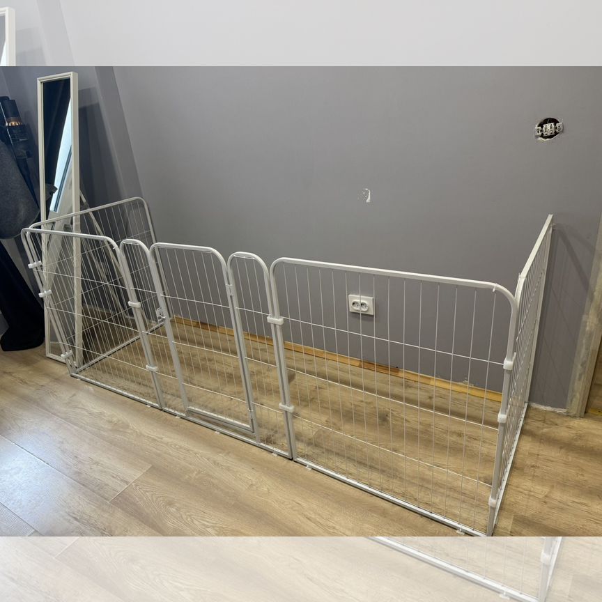 Вольер для собак в квартиру усиленный 80см