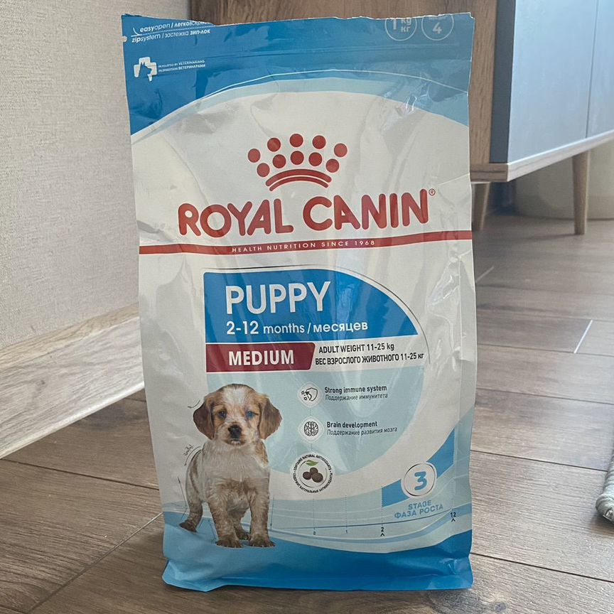 Корм для собак royal canin medium