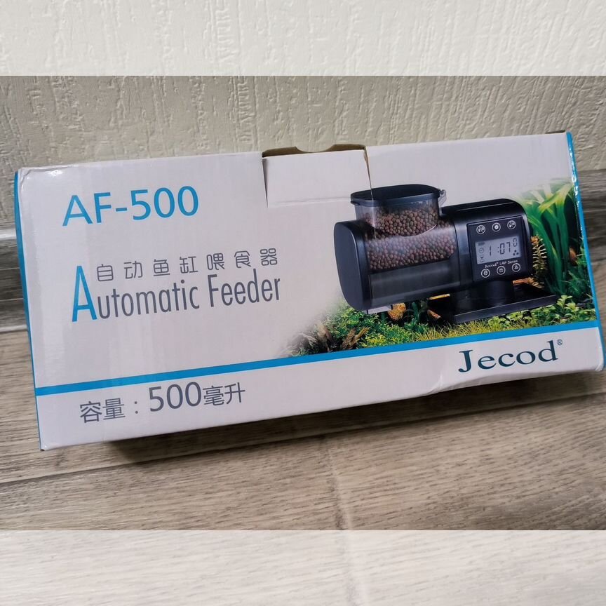 Автоматическая кормушка для рыб Jecod AF-500