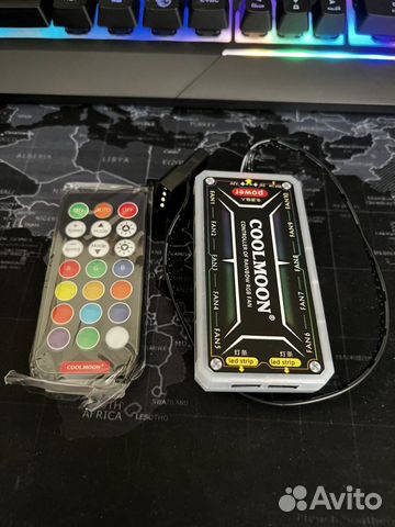 Контроллер кулеров для пк coolmoon rainbow rgb купить в Нижнем ...