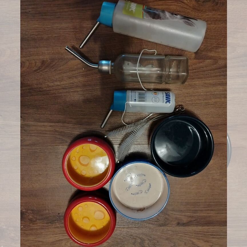 Поилки и миски для грызунов