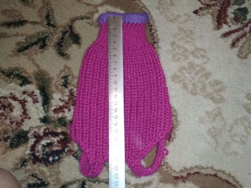 Вязаные вещи для собачки