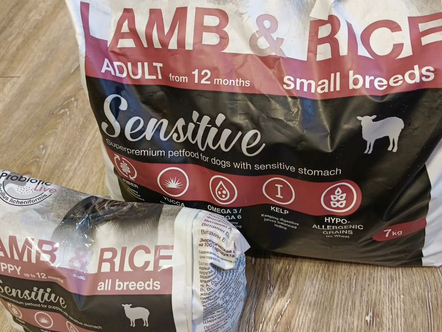 Корм для мелких пород/щенят