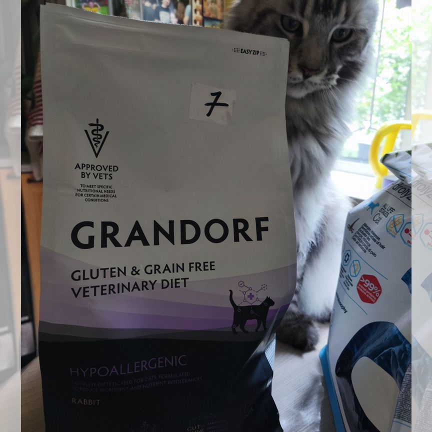 Кошачий корм Grandorf Hypoallergenic