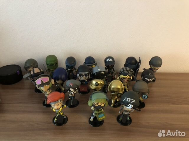 Фигурки Chibi из игры Rainbow Six Siege купить в Москве | Хобби и отдых ...