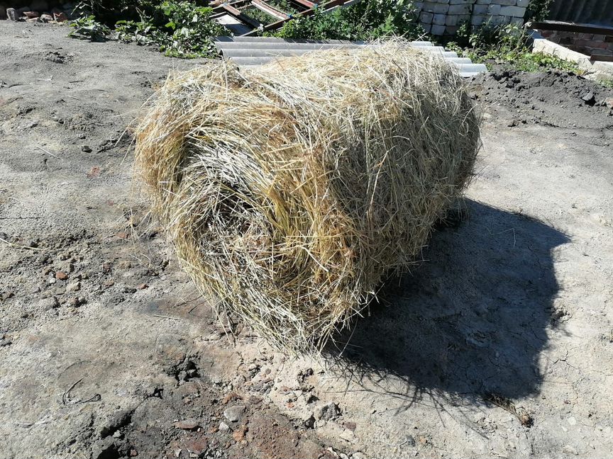 Тюкованное сено