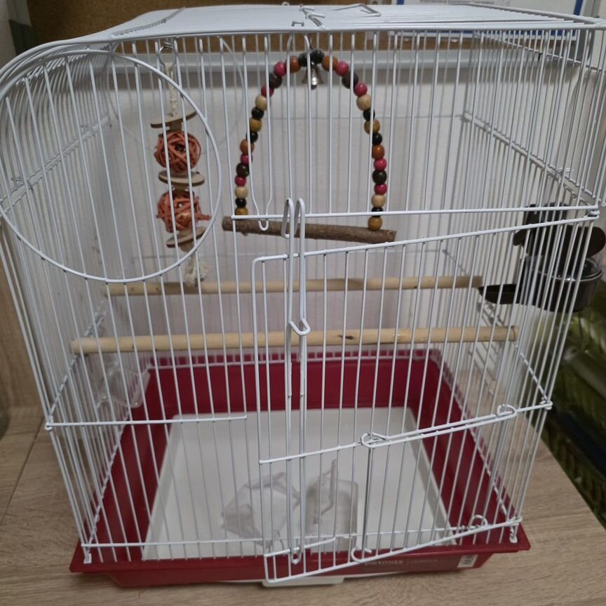 Клетка для волнистого попугая бу