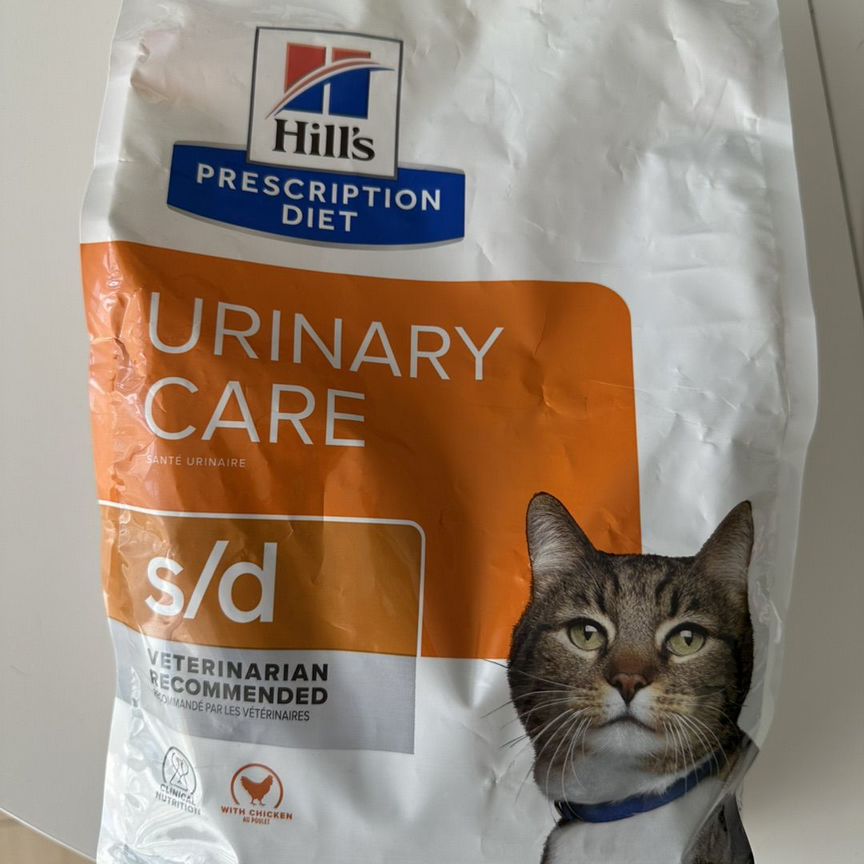 Корм для кошек hills s/d