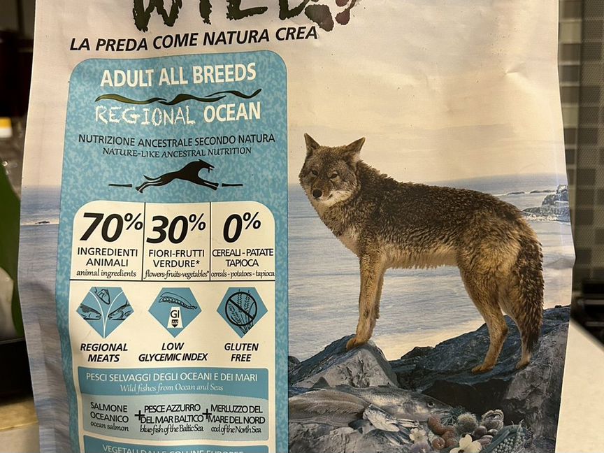 Корм для собак Dog&Dog Wild с рыбой