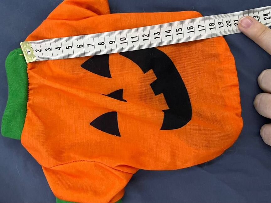 Наряд тыковка для собаки или кошки на хеллоуин