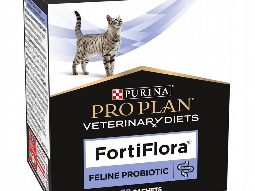 Pro plan FortiFlora фортифлора 30шт кошек собак