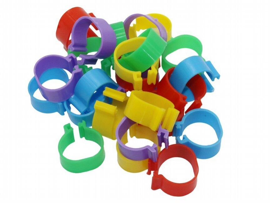 Кольцо для маркировки птиц (16 мм, разного цвета)