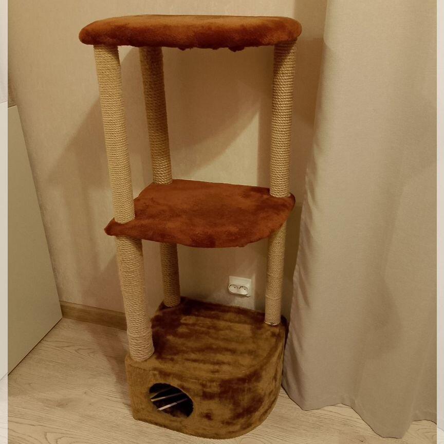 Когтеточка домик для кошки