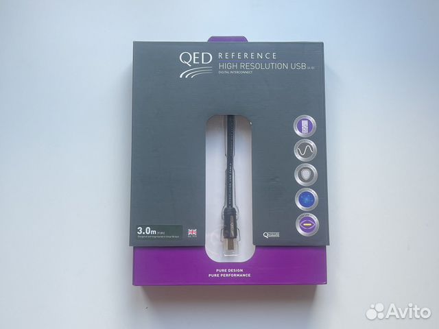 QED Reference High Resolution USB 2.0 Тип A - B купить в Москве | Электроника | Авито