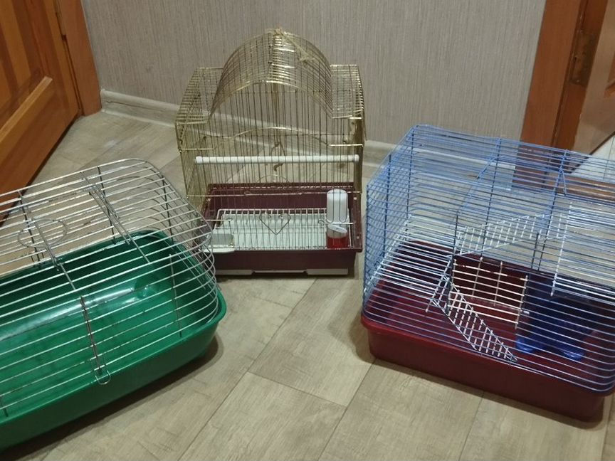 Клетки для хомяков и мелких птиц