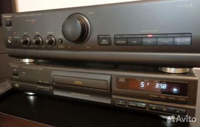 Technics SL-PG470A+ SU-V500 усилитель и CD купить в Москве | Электроника | Авито