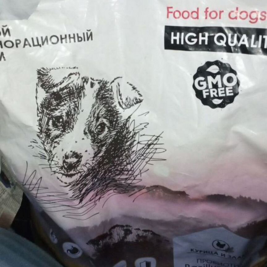 Корм для собак 12 кг