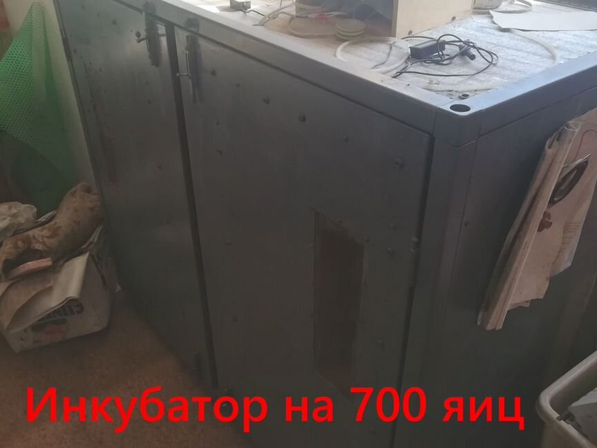 Инкубатор 700 яиц, выводной шкаф и брудер