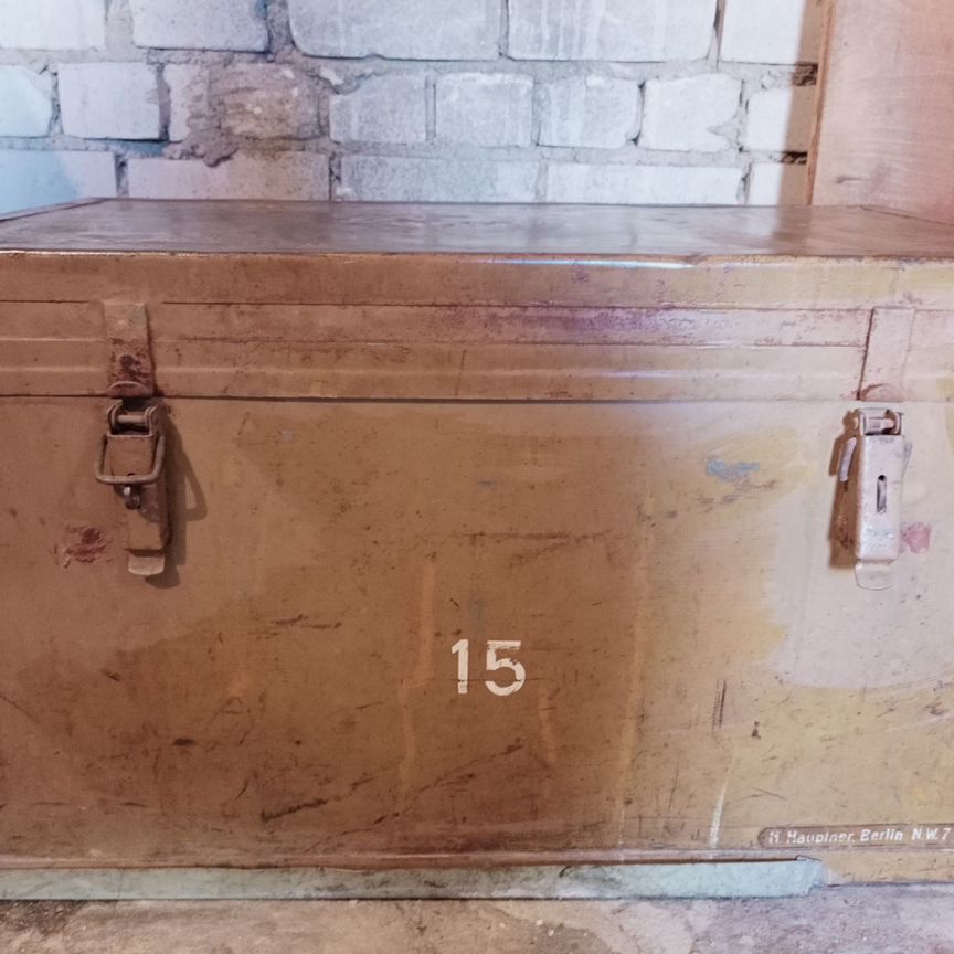 Металлический ящик ветеринарный