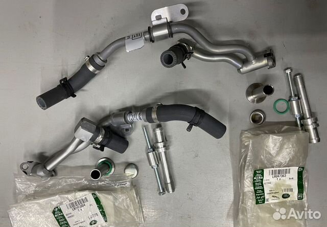 Трубка слива масла с левой турбины RR 4.4 дизель купить в Москве LAND ...