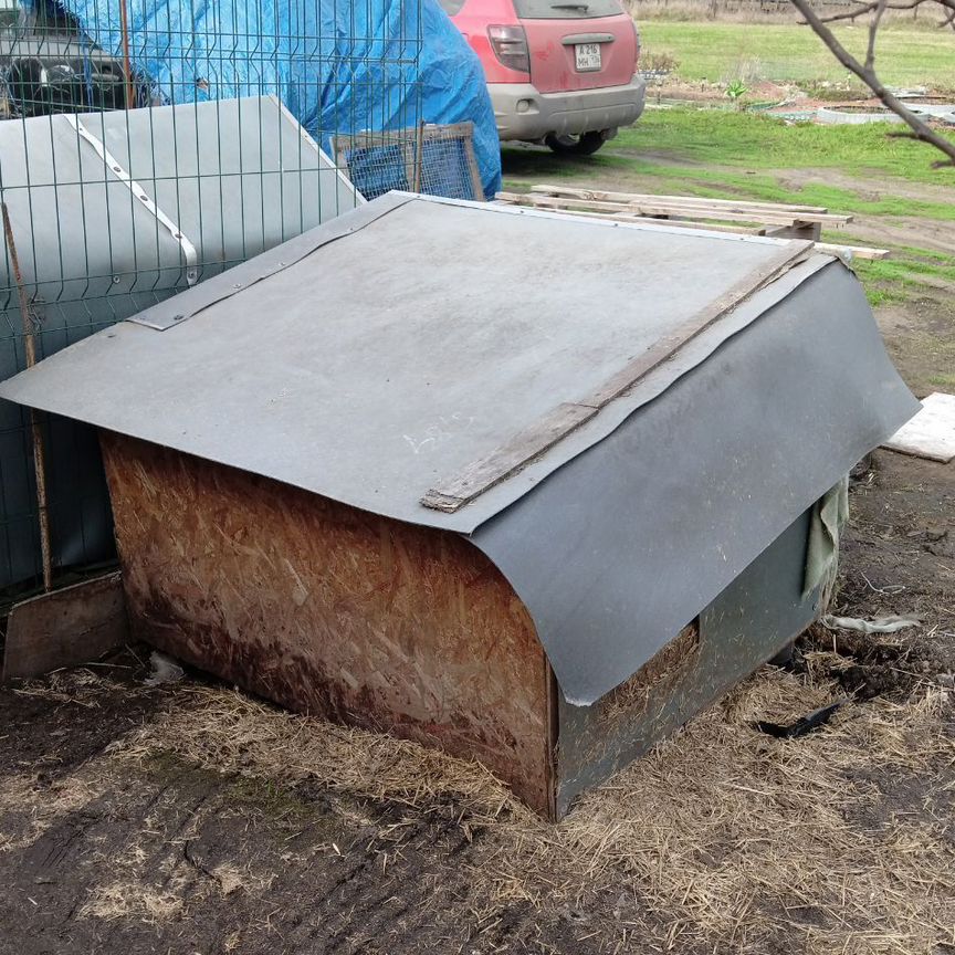 Будка для большой собаки утепленная