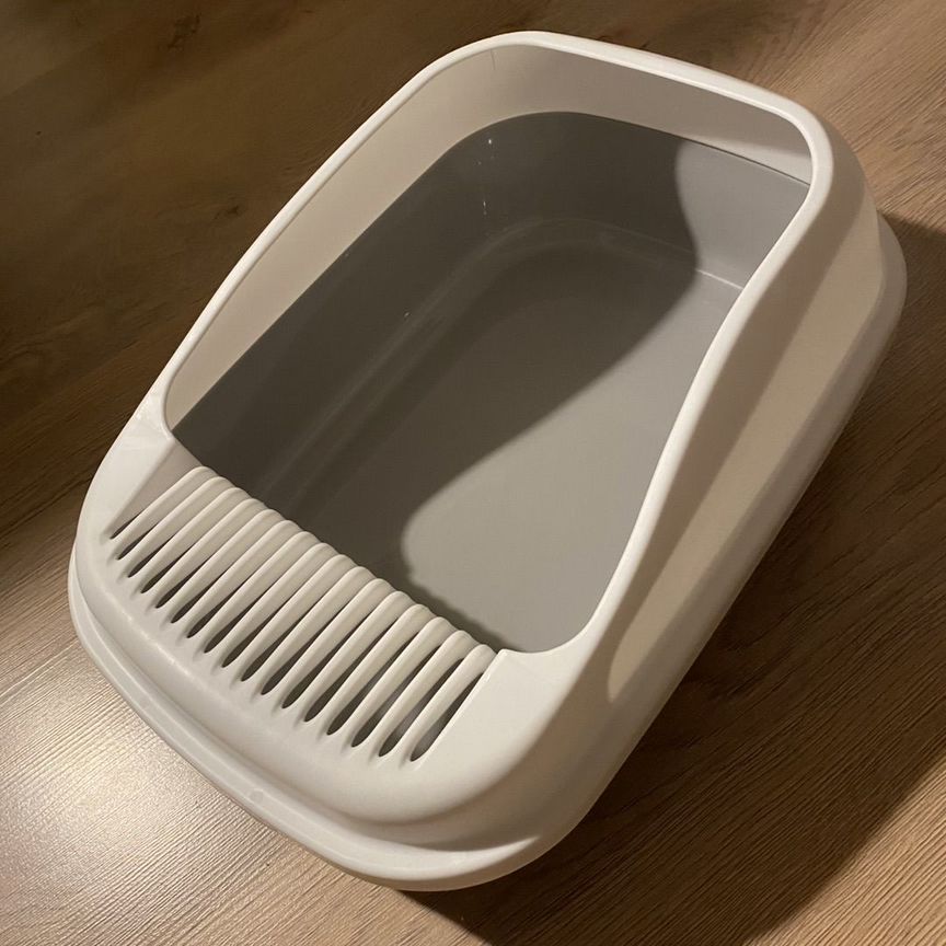 Кошачий лоток с высокими бортами