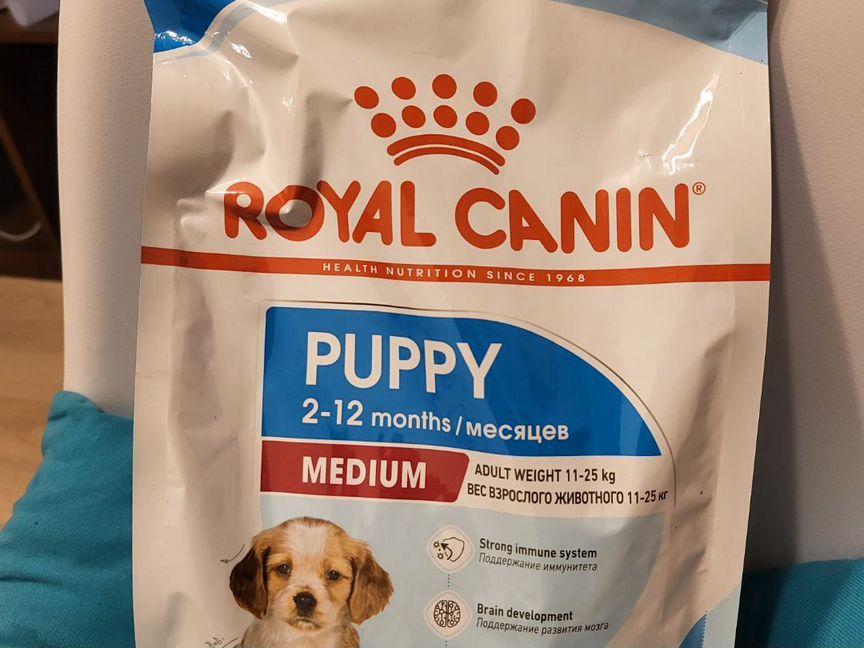 Корм для щенков medium puppy 1 кг