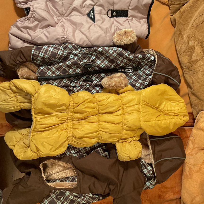 Комбинизоны 4 штуки для кобяля спинка 31 см