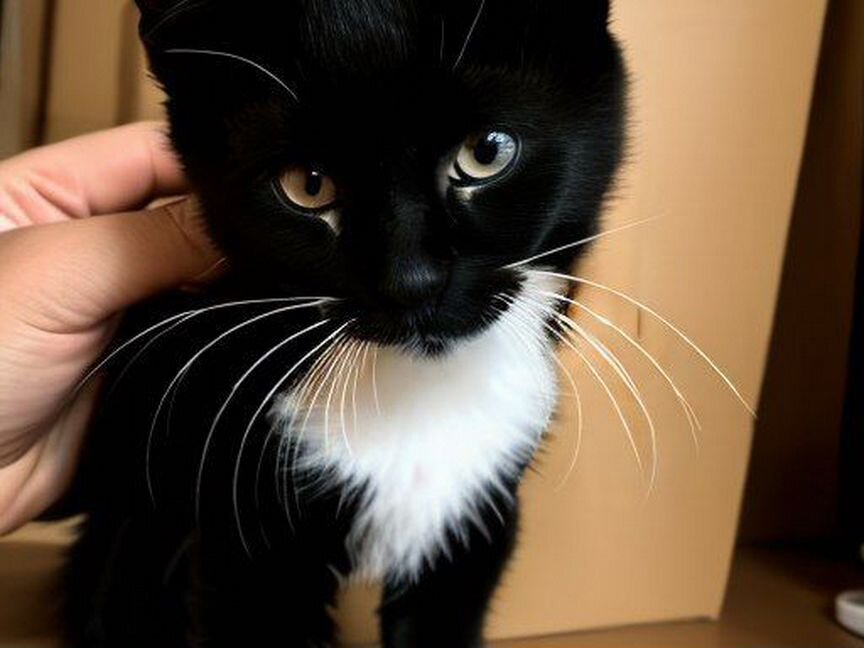 Котеночек в дар