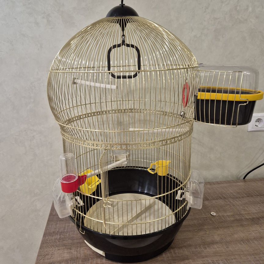 Клетка для птиц Ferplast Bali Antique золотая 68,5