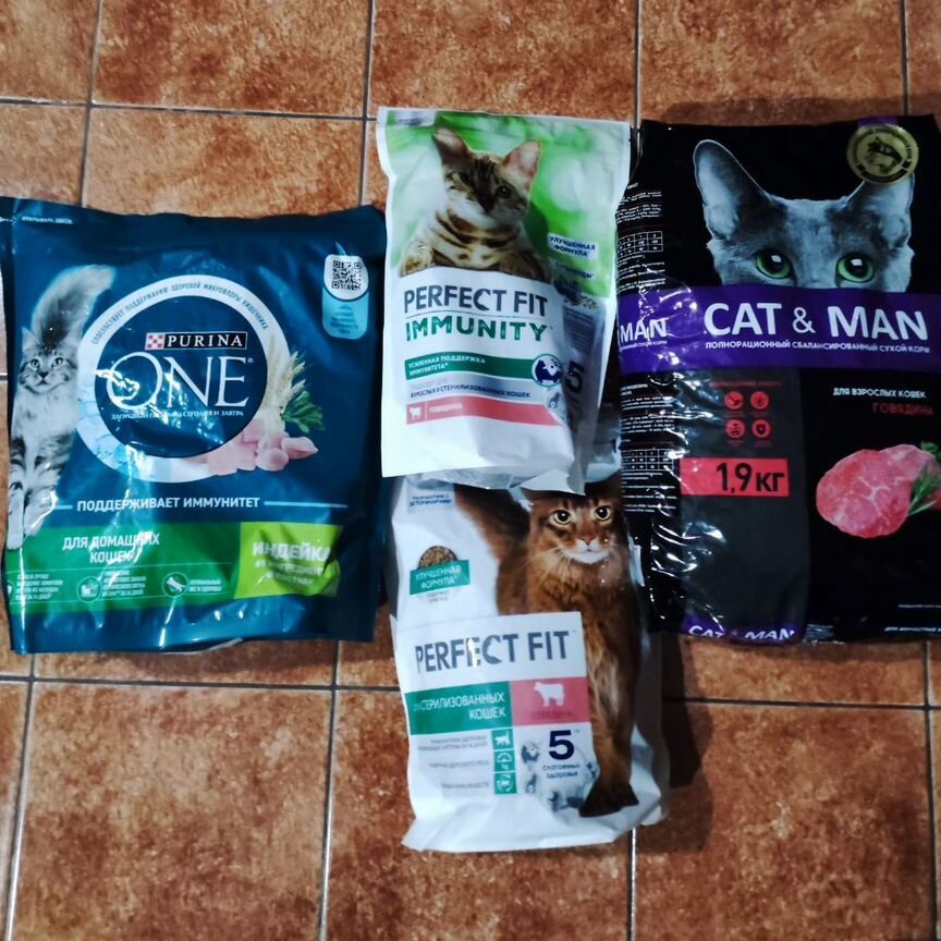 Сухой корм для кошек