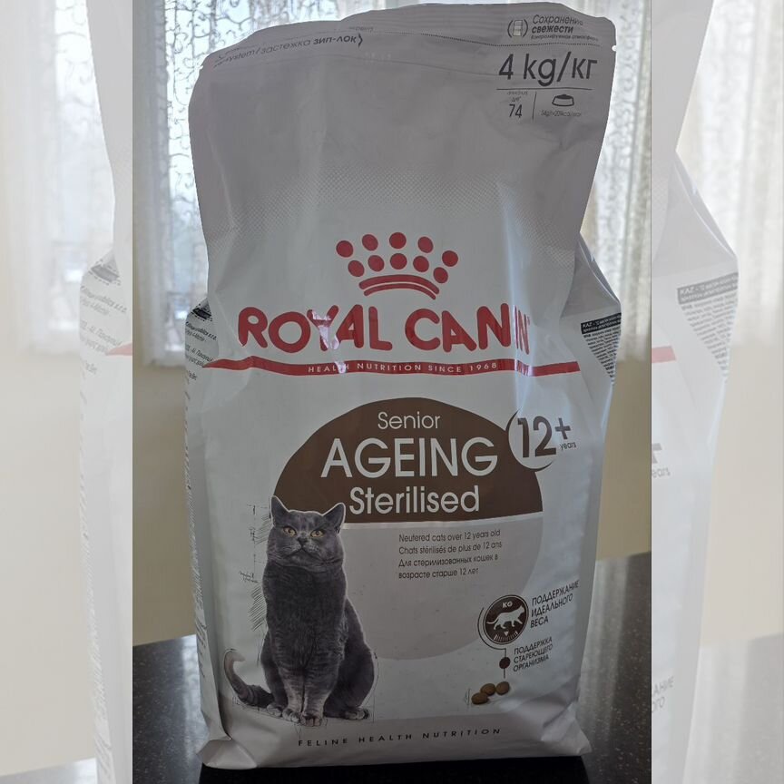 Корм для кошек royal canin ageing sterilised 12