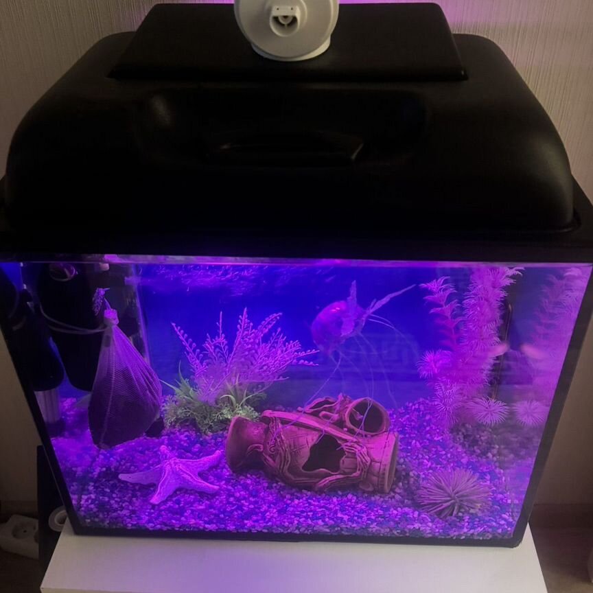 Аквариум 35 литров под ключ