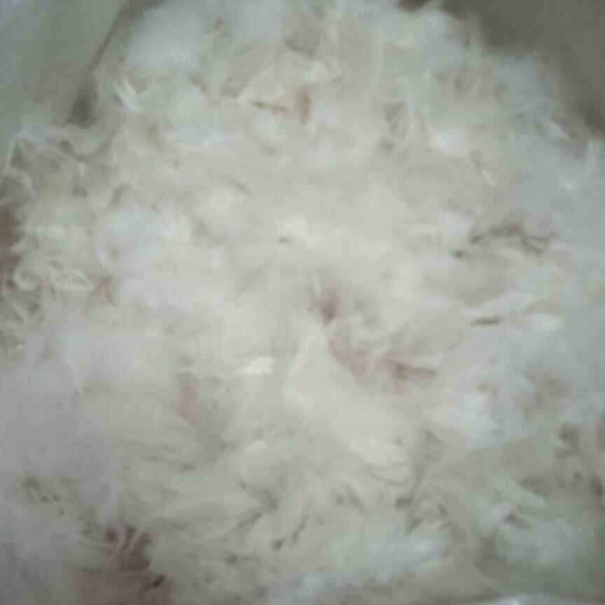 Пух гусиный