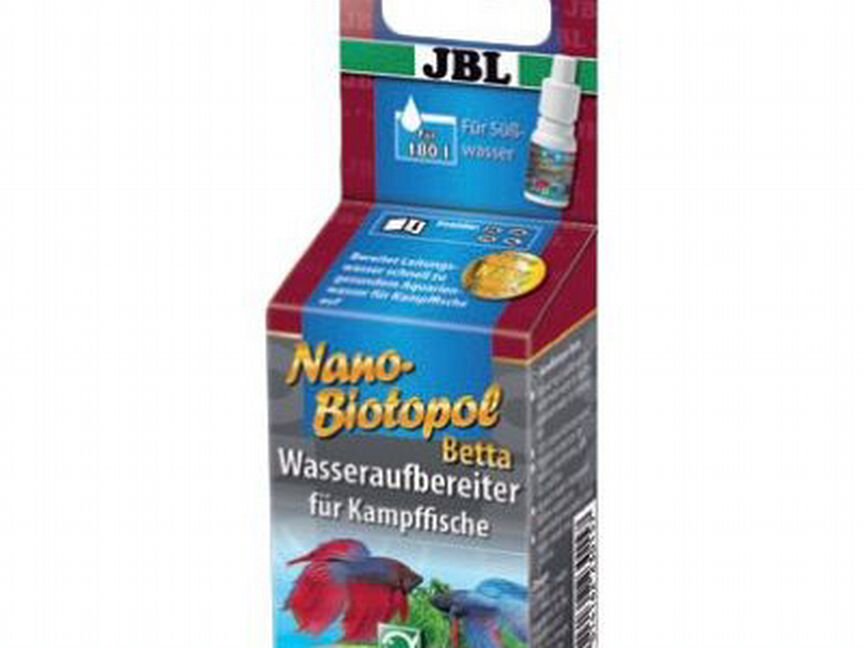 JBL NanoBiotopol Beta 15мл - для подготовки воды в