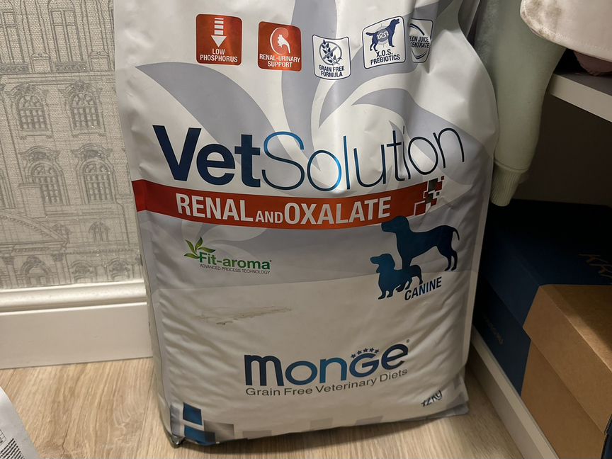 Monge vetsolution renal oxalate для собак