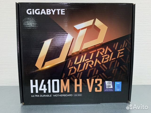 Материнская плата gigabyte H410M H V3 купить в Москве | Электроника | Авито
